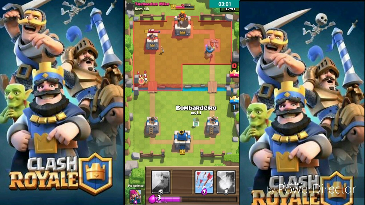 Primeiro vídeo de clash royale - YouTube
