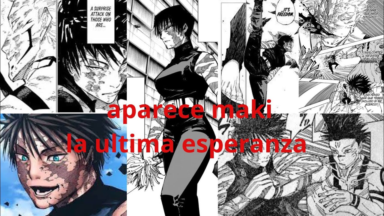resumen del manga jujutsu Kaisen capitulo 251. maki vs sukuna - YouTube