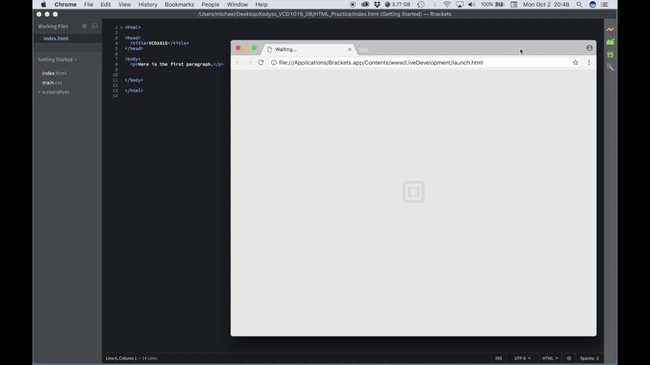 HTML Practice - YouTube
