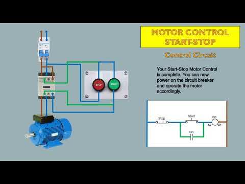 Basic Motor Control - Motor Start Stop Circuit - YouTube