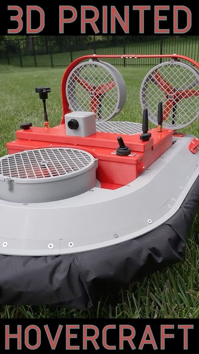 3D PRINT Your Own Amazing RC Hovercraft With LED Lights - YouTube