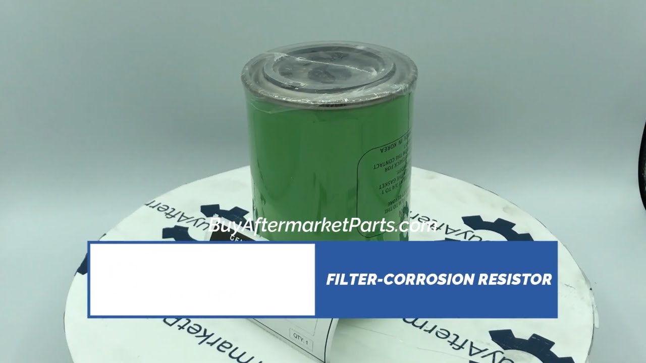 FILTER CORROSION RESISTOR - YouTube
