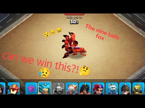 clash of clans(heroes war)lvl60 9tails fox coz - YouTube