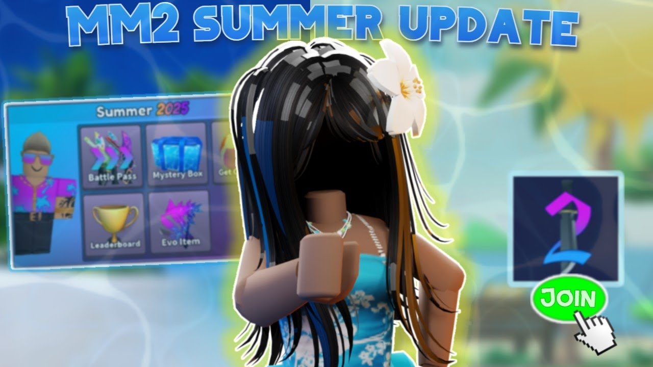 PLAYING MM2 WITH THE SUMMER UPDATE!!! - YouTube
