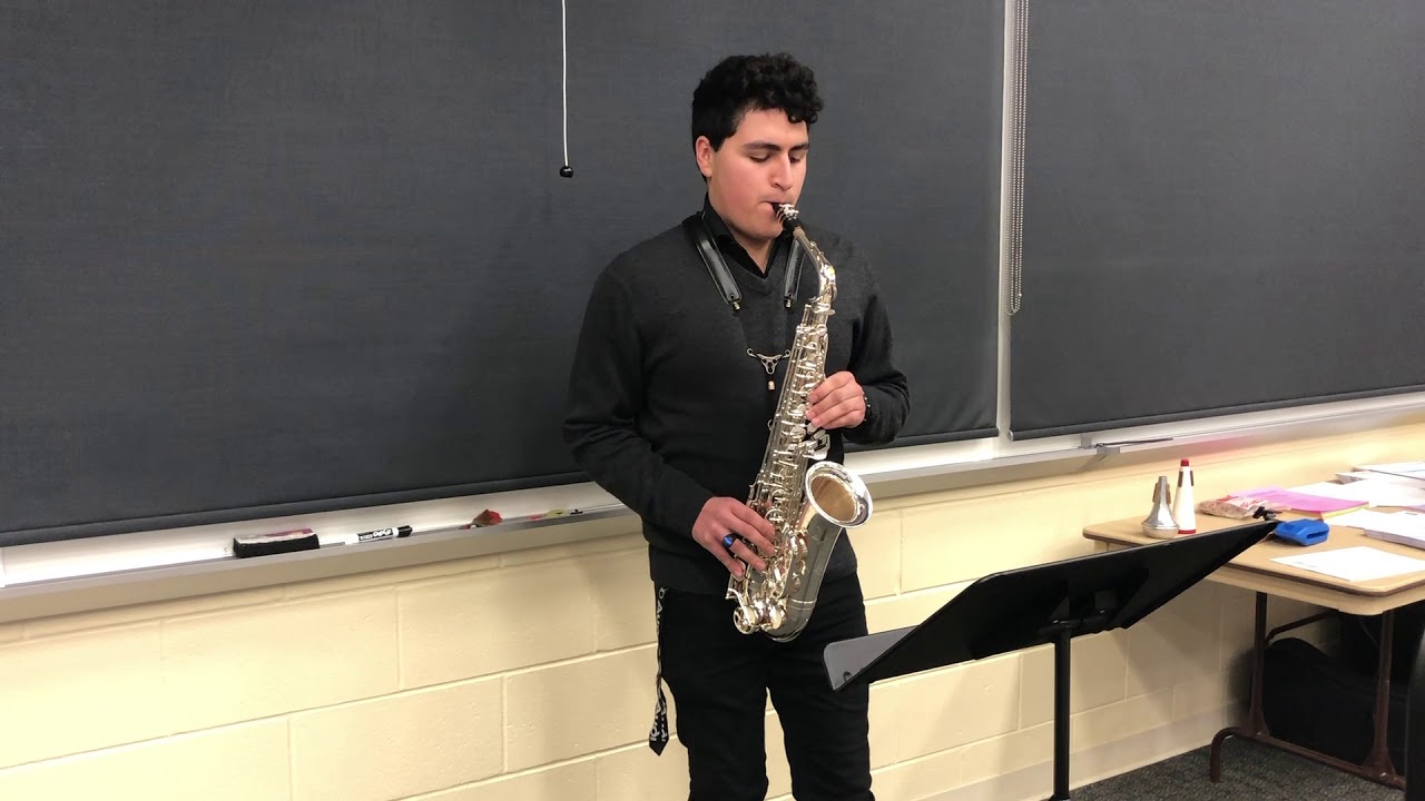 Austin Castillo Scholarship Audition Video - YouTube