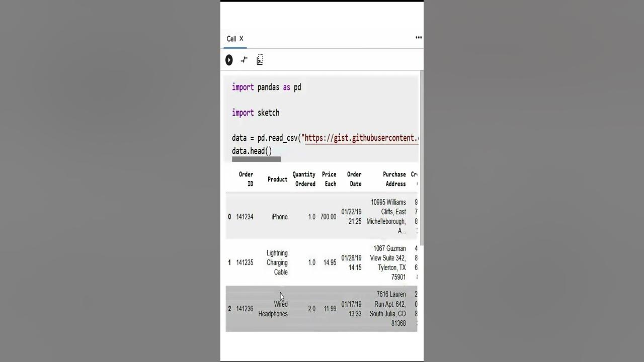 Sketch - AI Code Assistant for Pandas #plot #pandas #code #technology #chatgpt #shorts # ...
