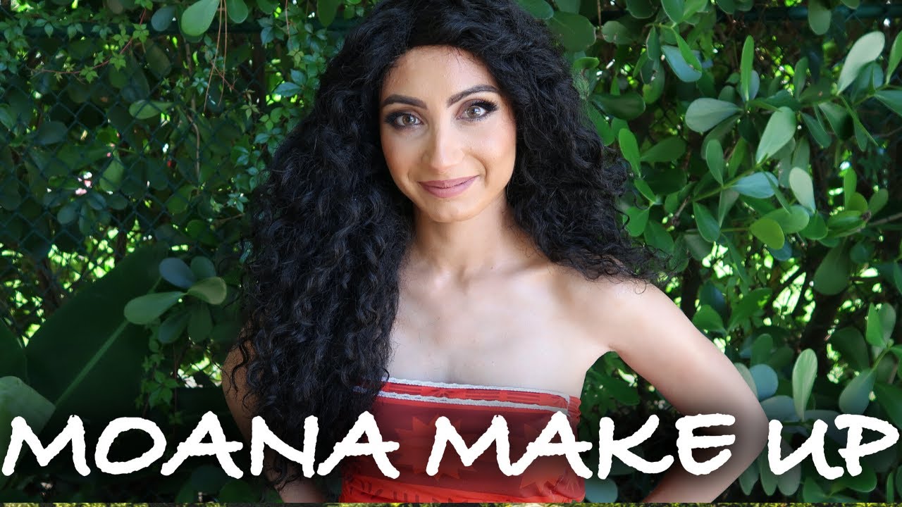 MOANA MAKEUP TUTORIAL 🏝⛵️☀️ - YouTube