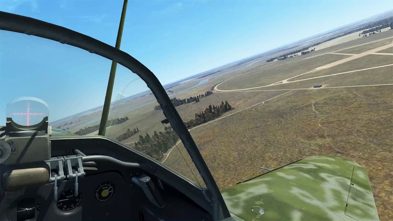 MiG-3 Curved Landing Approach - YouTube