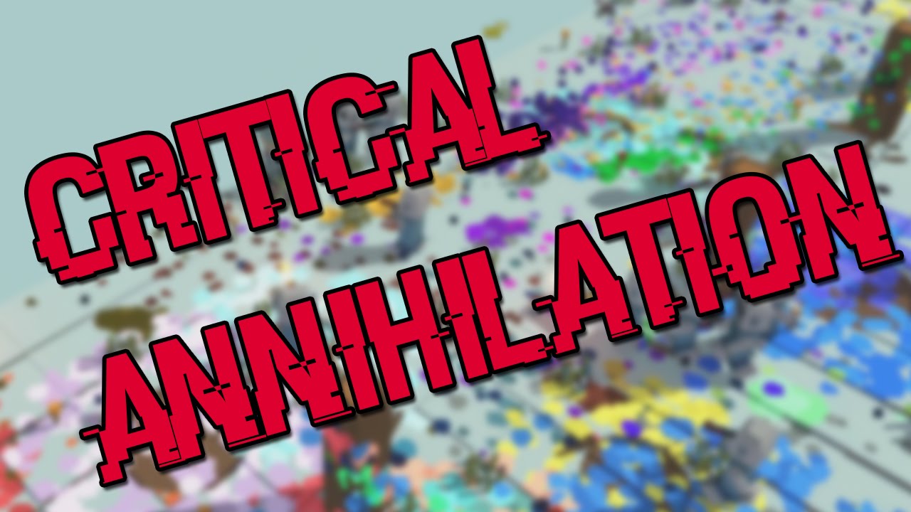 COLOURED BLOOD! | Critical Annihilation - YouTube