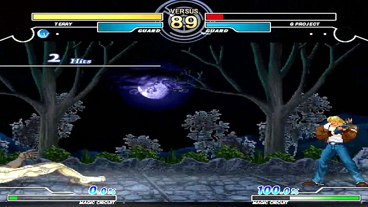 BTW MUGEN Arcade Runs - MotW Terry Bogard playthrough - YouTube