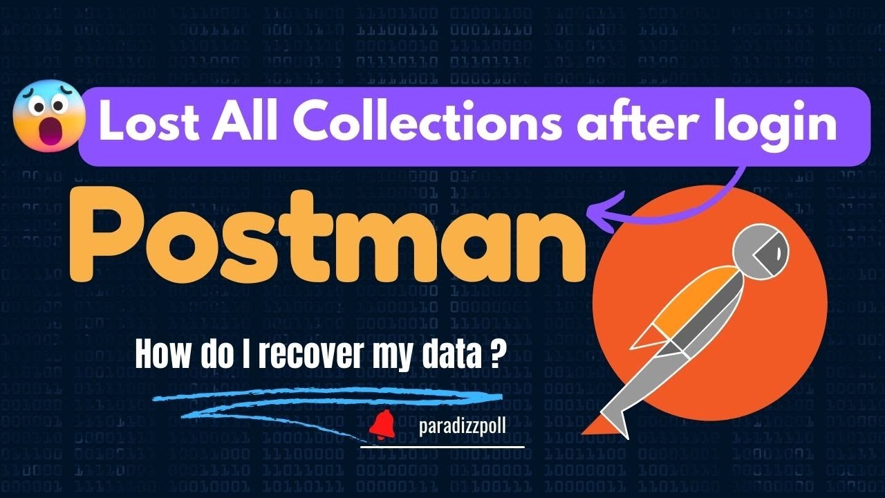 Solved: How to Fix Postman Lost Collections after Login - YouTube