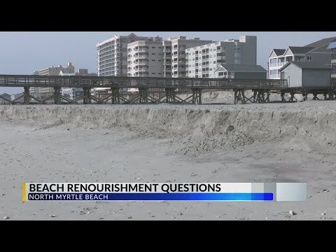 Confusion, concern in Cherry Grove over beach renourishment project