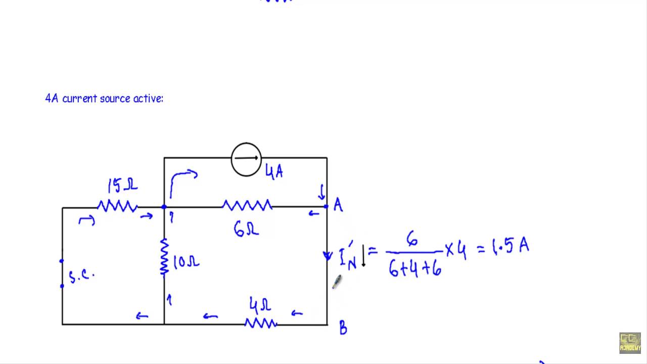 Norton Circuit : Example 3 (w subtitles) - YouTube