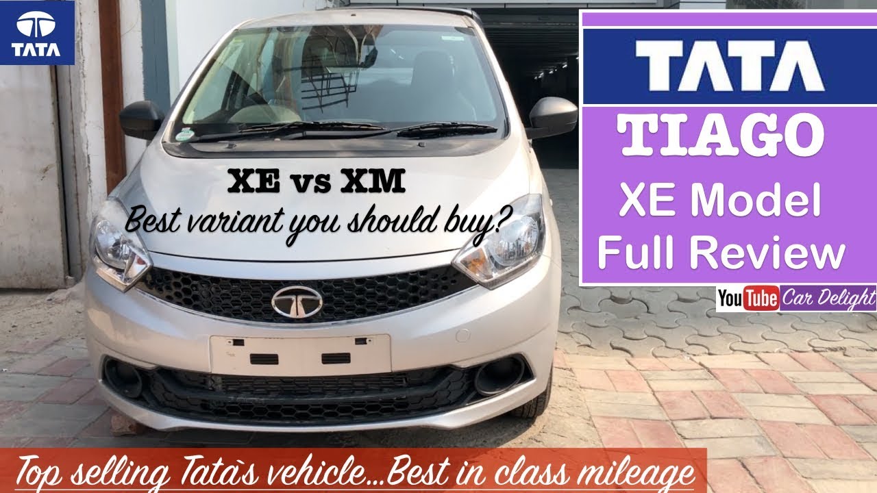 Tata Tiago 2018 XE,XM Model Interior,Exterior Walkaround | Tiago XE,XM ...