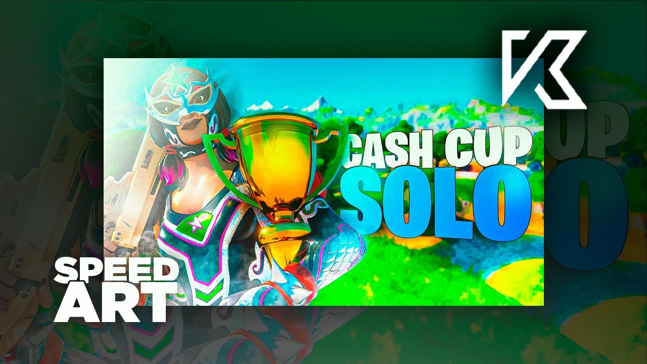 SPEED ART | THUMBNAIL DE FORTNITE - TUTORIAL PHOTOSHOP - YouTube