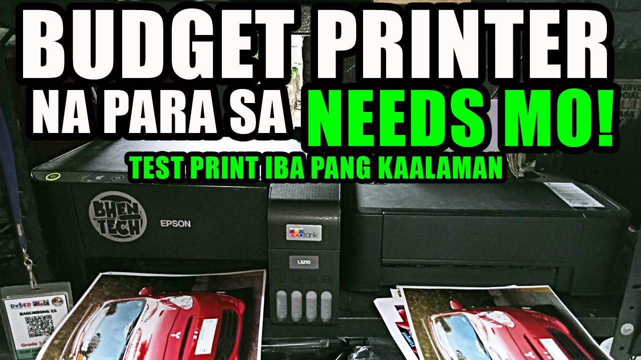 Anong printer ba talaga para sayo? Hassle ng Epson L120 121, Comparison ...