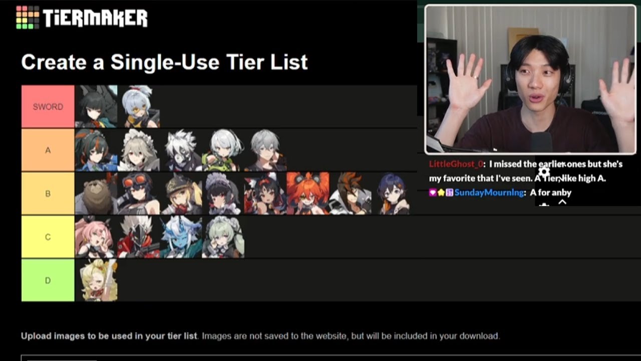 Ranking Every ZZZ Character From 1.0 (antonychenn full VOD) - YouTube