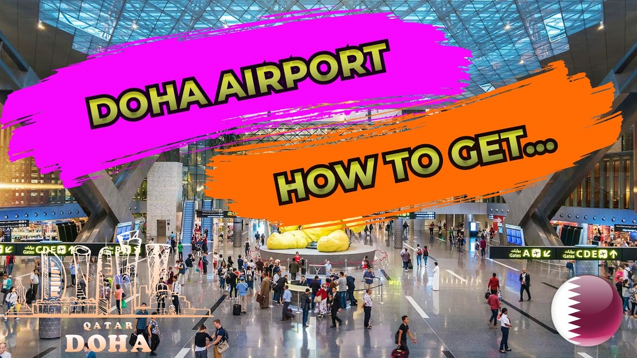 🇶🇦 (DOH) How to Get from Doha Hamad Airport to the City center by Metro ...