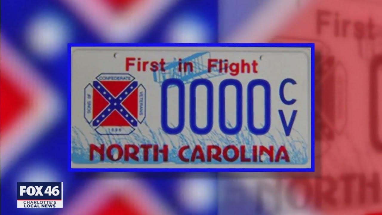 NCDOT removal of Confederate flag from license plate prompts lawsuit ...
