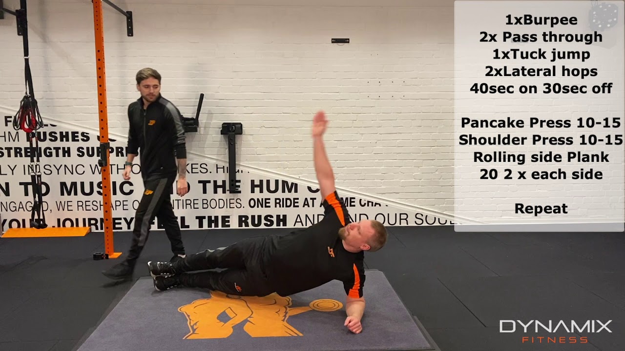 HOME WORKOUT HIIT SESSION FROM Dynamix Fitness - YouTube