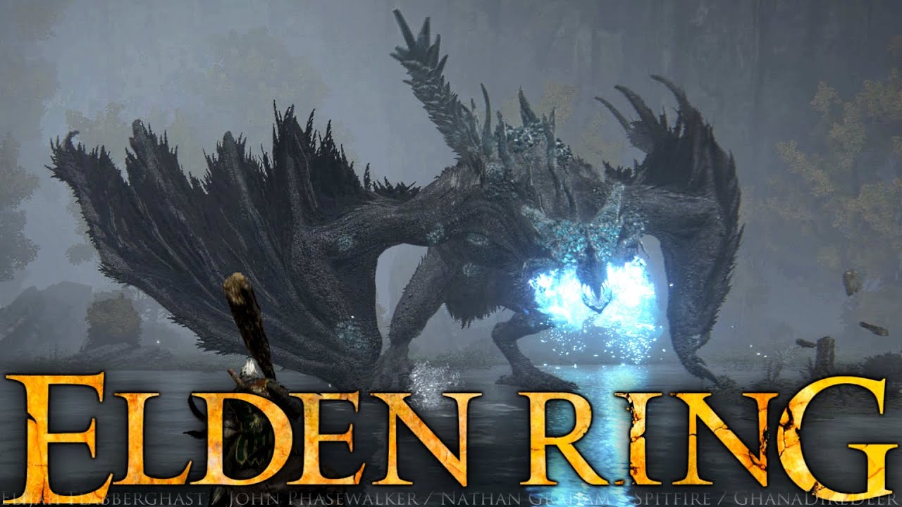Glintstone Dragon Smarag - Elden Ring - YouTube