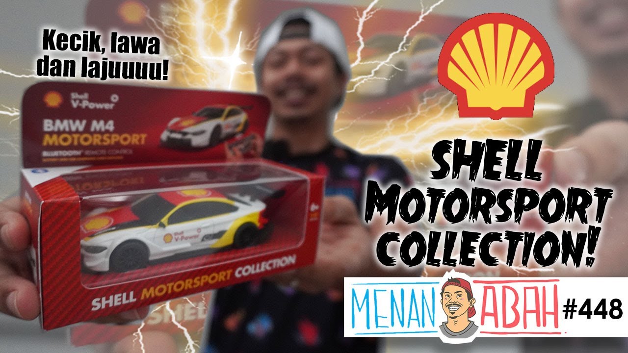 Kereta BMW M4 dari @shell MOTORSPORT COLLECTION ni laju dan cantik ...