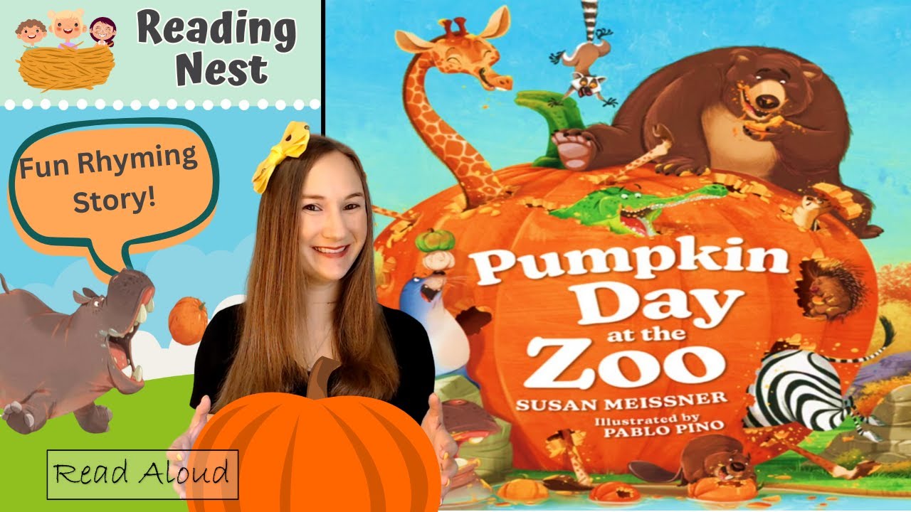 Pumpkin Day At The Zoo | Read Aloud Picture Book for kids #storytime # ...