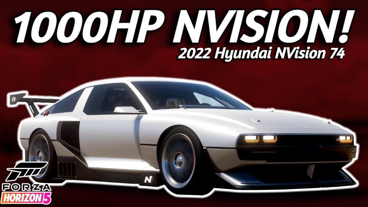 THE RETRO FUTURE?! | Forza Horizon 5 Hyundai NVision 74 | Build and ...