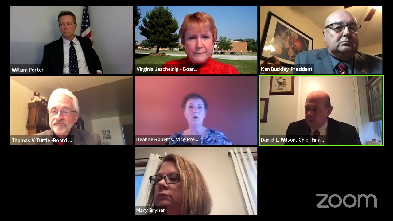 April Board Meeting (Zoom) - YouTube
