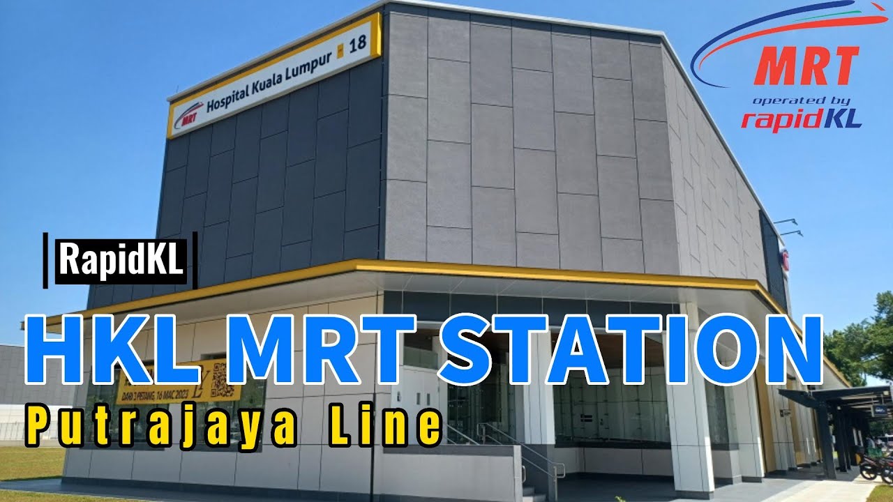 Putrajaya MRT Line, PY18 HKL MRT Station - YouTube