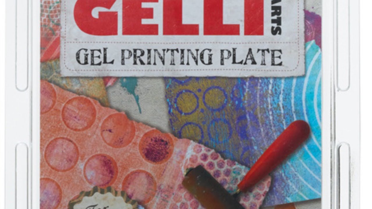 Gelli Printing - YouTube