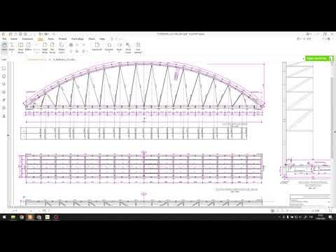 Analysis and design of an arch bridge using python - YouTube