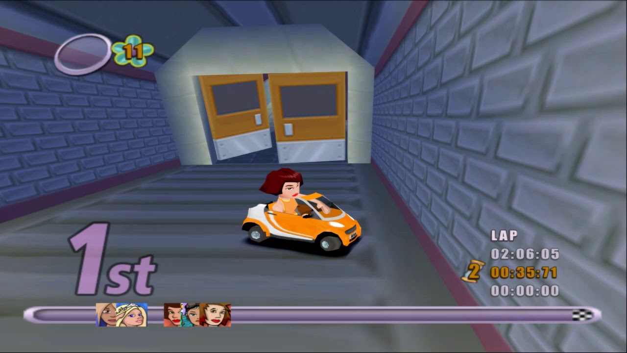 Action Girlz Racing (PS2) walkthrough - Action Girlz High - YouTube