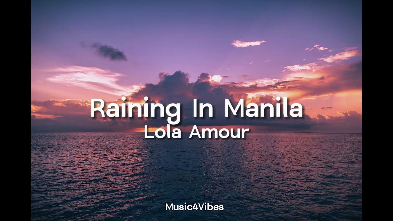 RAINING IN MANILA by lola amour (lyrics) - YouTube