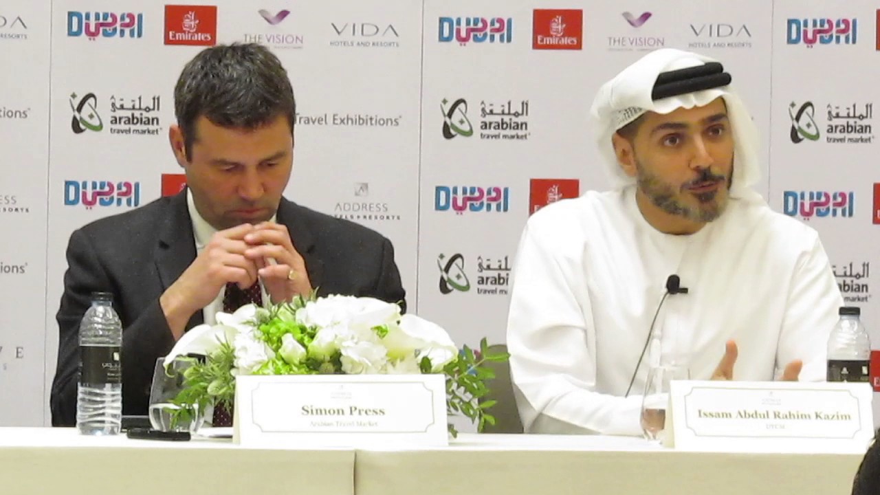 ISSAM KAZIM, CEO Dubai Tourism speaks ahead of the 24th ATM 2017 - YouTube