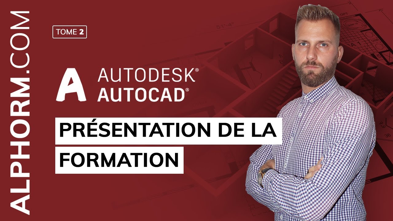 Présentation de la formation AutoCAD 2016, Atelier architectural - YouTube