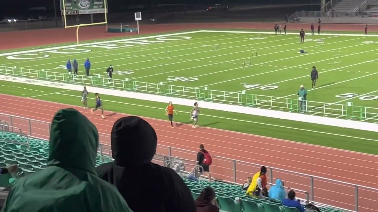 Bay City Blackcats 4x400m - Lane 5 - Cuero Track Meet - 3-10-22 - YouTube