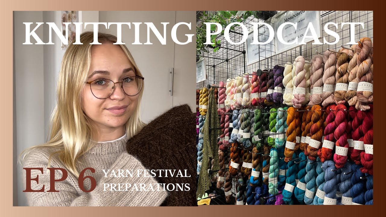 New favorite knit, crafts festival prep and my current WIPs. - YouTube