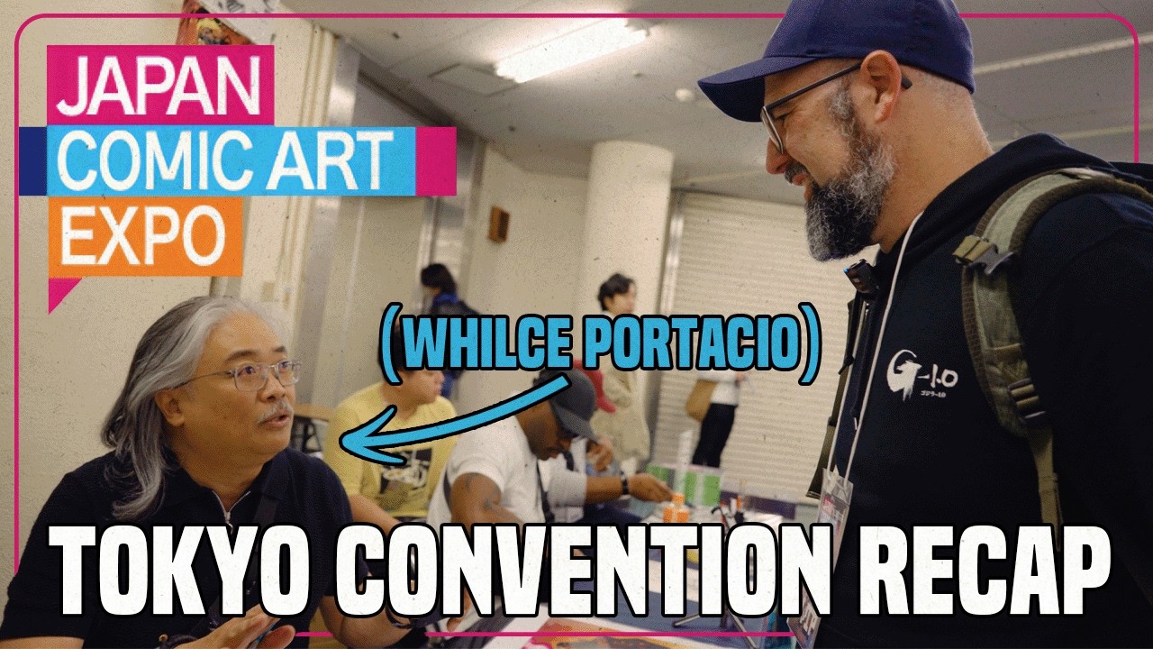 Japan Comic Art Expo Walkthrough, Meeting Artists in Tokyo: Artgerm ...
