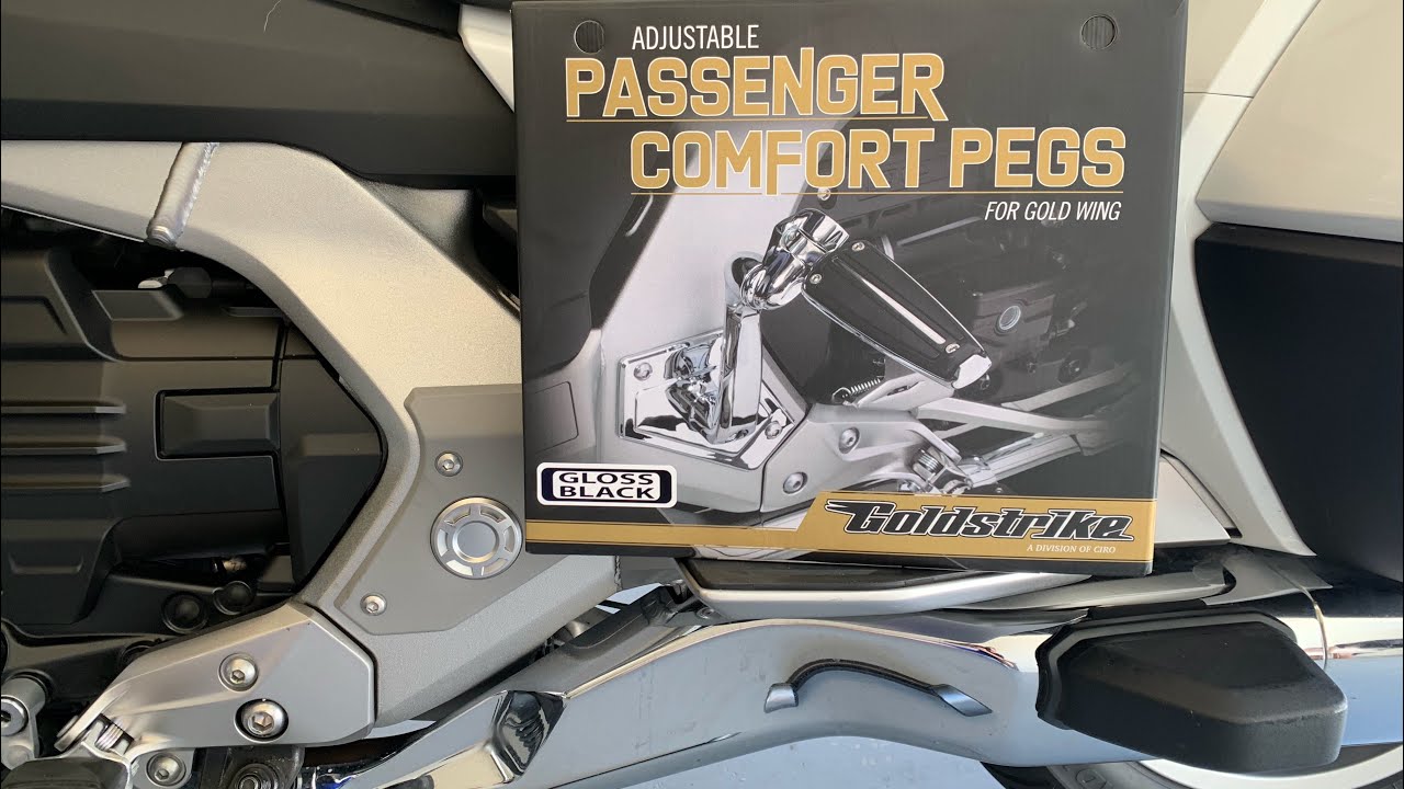Goldstrike Passenger Foot Rest Install - YouTube