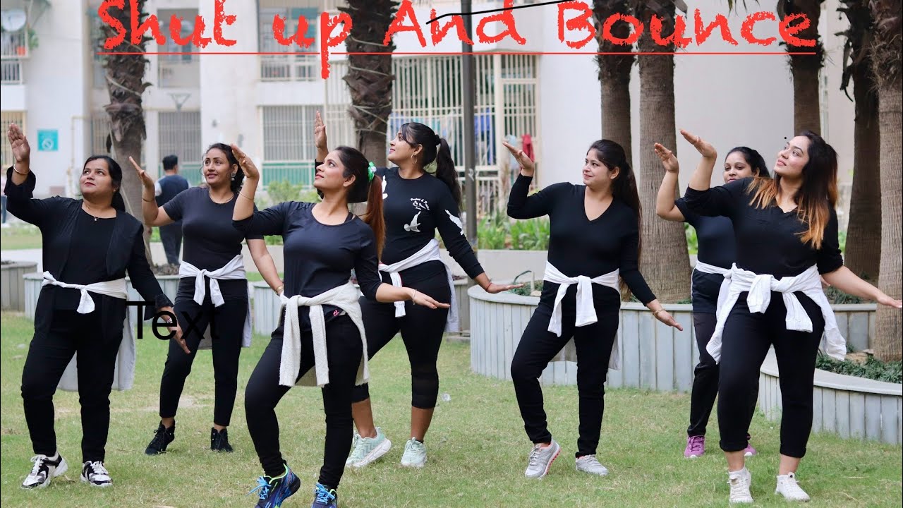 shut up and bounce |dance with jiya | zumba| |bollywood fitness ...