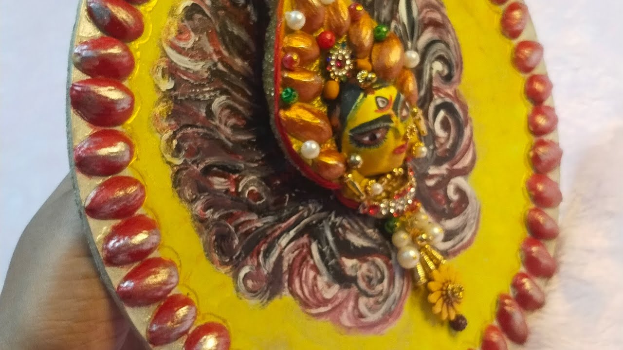 Final look of shringar,with materials available at home.from creation ...