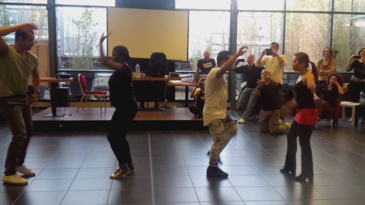 Atelier salsa con rumba avec Yoannis à Sénart by ELEGUA - YouTube