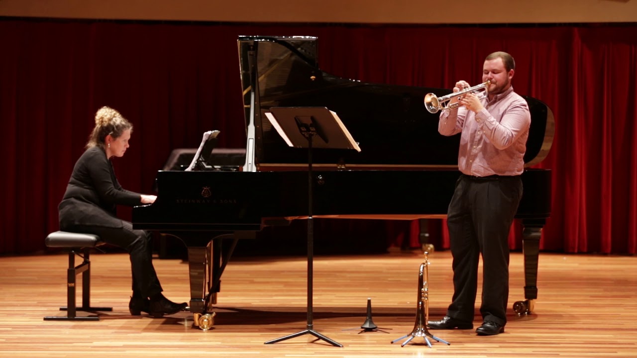 Brandon Fortson NTC Recording Two Portraits by Joseph Turrin - YouTube