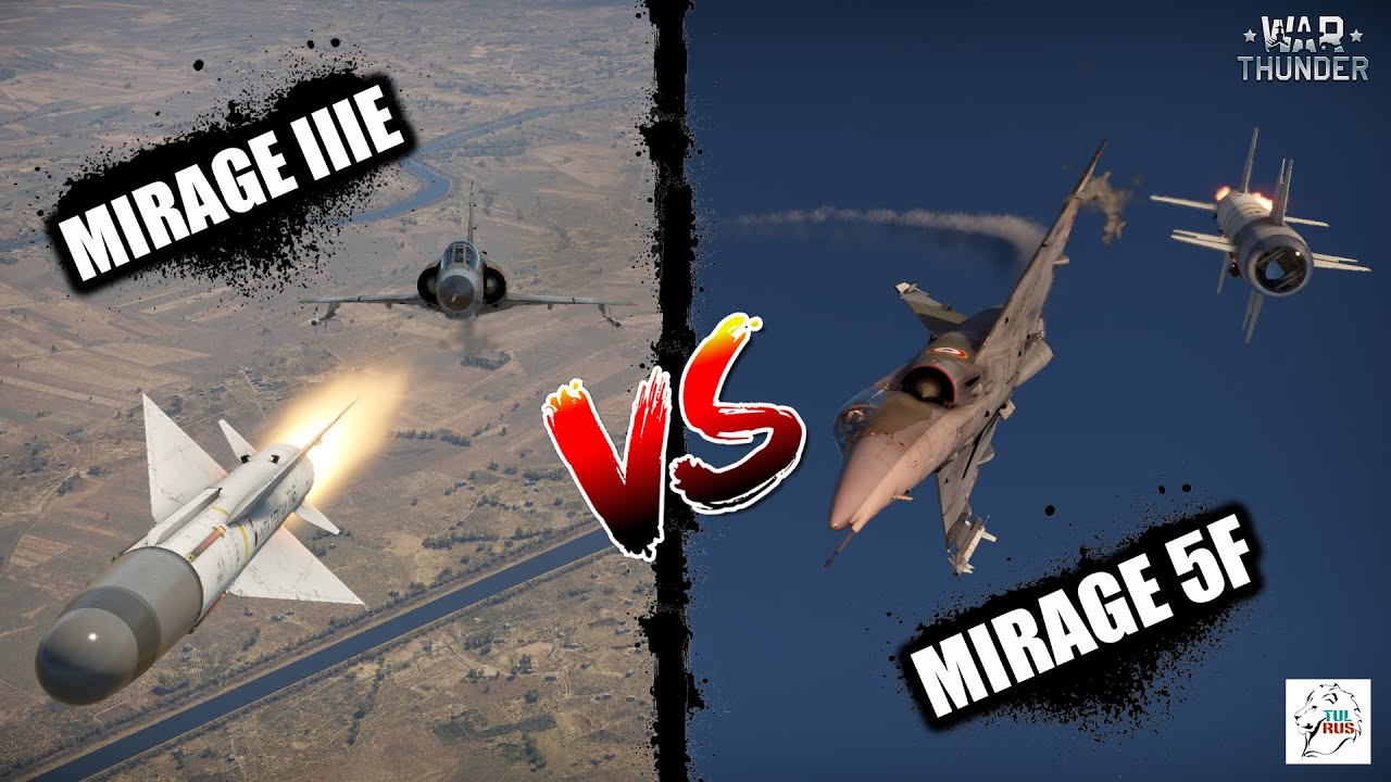 Mirage IIIE VS Mirage 5F - какой самолёт лучше!? - YouTube