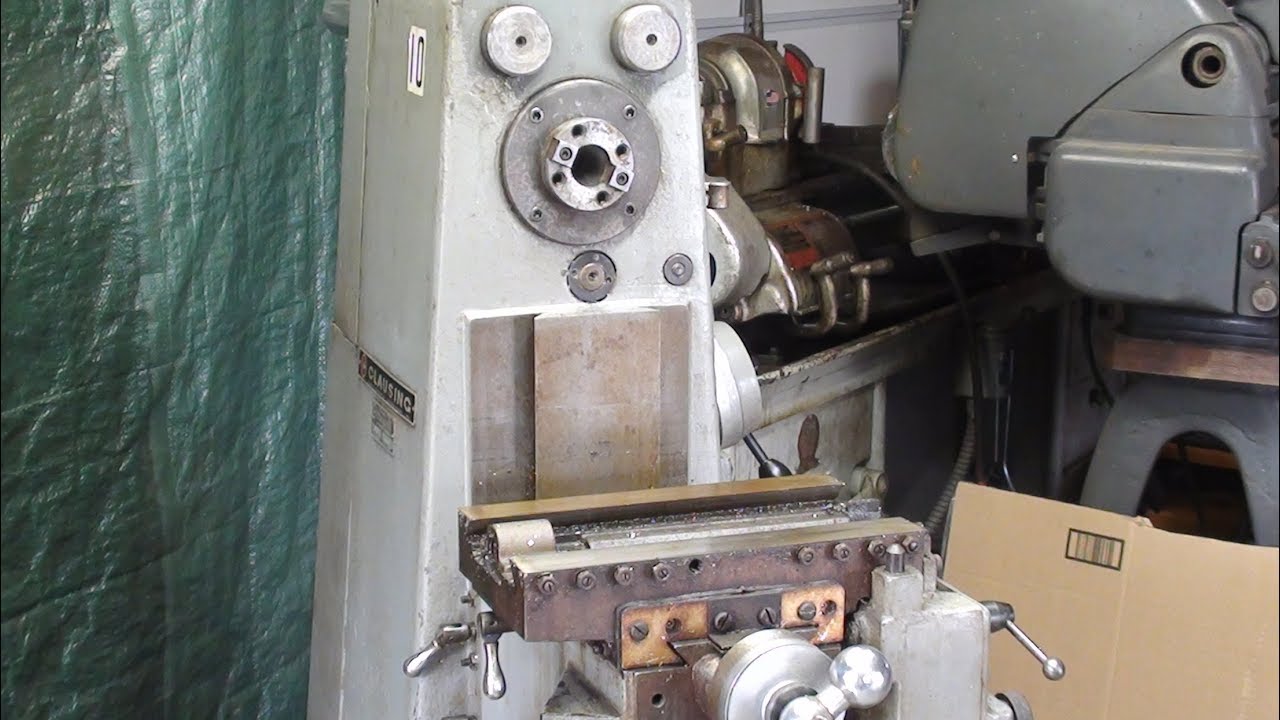 New CLAUSING Milling Machine Tips #498 pt 3 tubalcain disassembly - YouTube