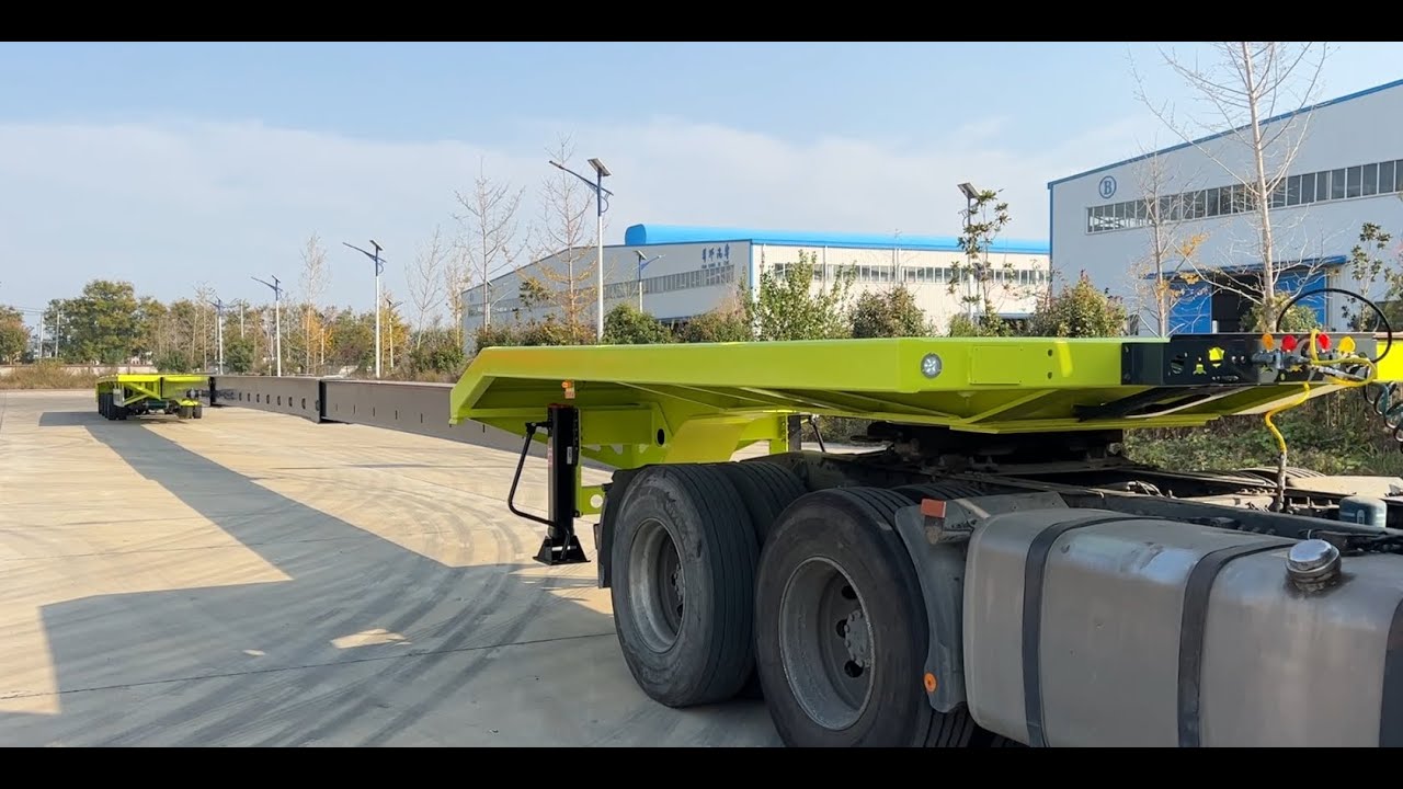 70m Extendable Windmill Blade Trailer, Wind Blade Trailer by HIPOTRUK ...