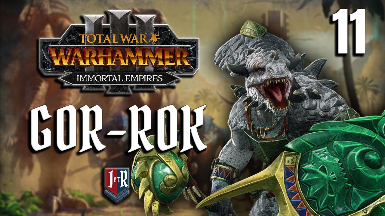 GOR-ROK - Total War: Warhammer 3 Immortal Empires - Itza Lizardmen ...