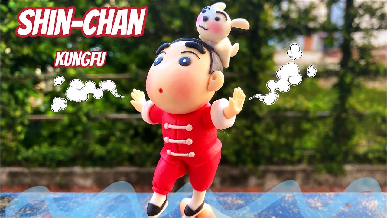 Making Crayon Shin-Chan with Clay - YouTube