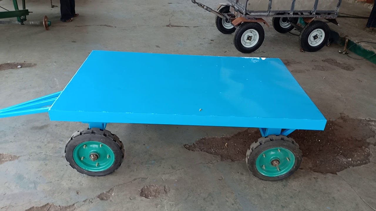 Hand operated 4 wheeler trolley manufacturers by Kaushik panchal in ...